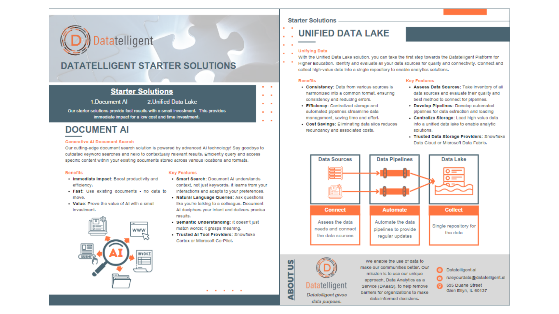 AI Starter Solutions - Datatelligent